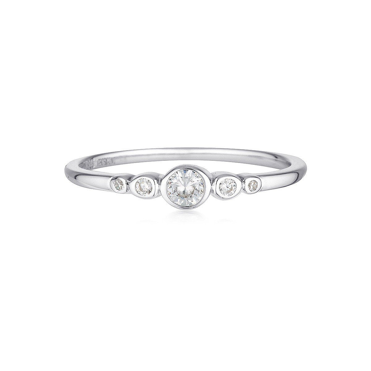 Silver Penta Ring - IR460W – Melbourne Jewellers