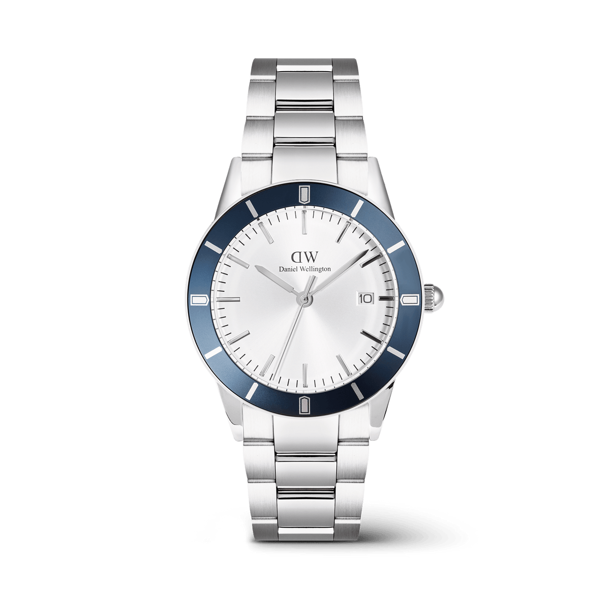 Daniel Wellington Iconic Paradigma Link Blue Bezel Watch – Melbourne ...